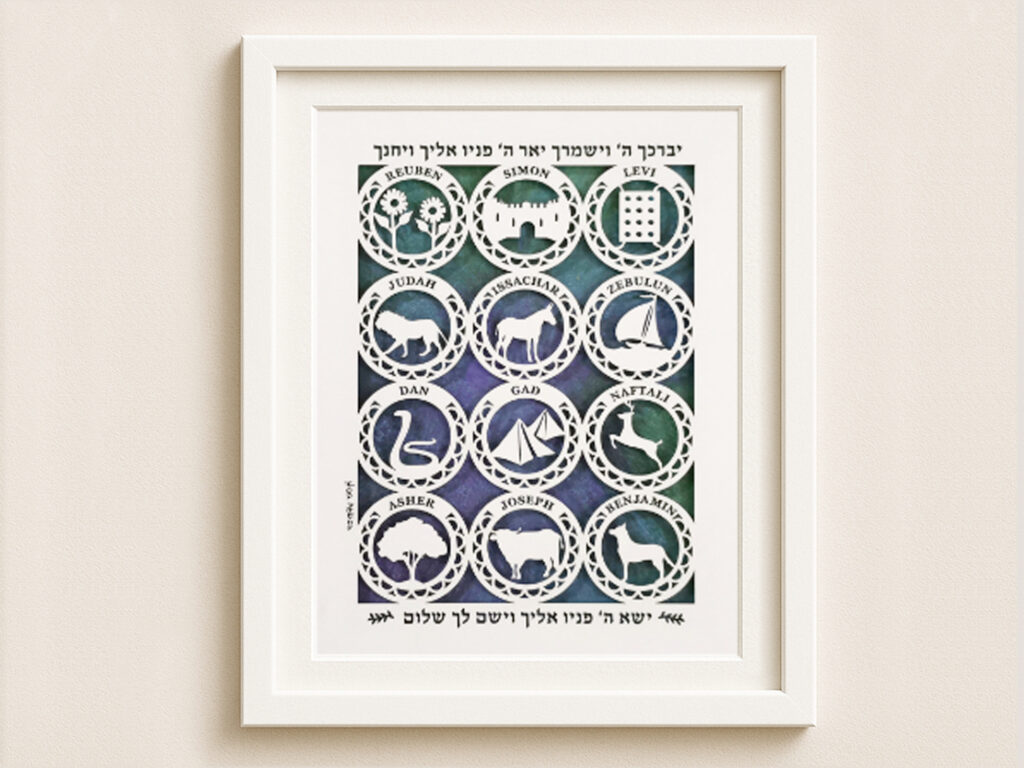 12 TRIBES wall art - noaattias